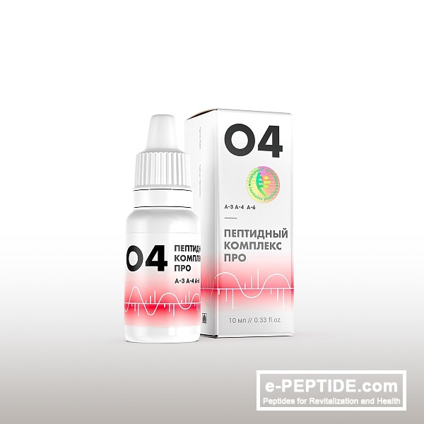 Peptide complex in solution for bone and joint tissue PRO 04