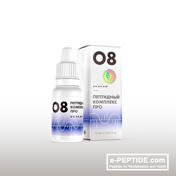 Peptide complex in solution for respiratory system PRO 08